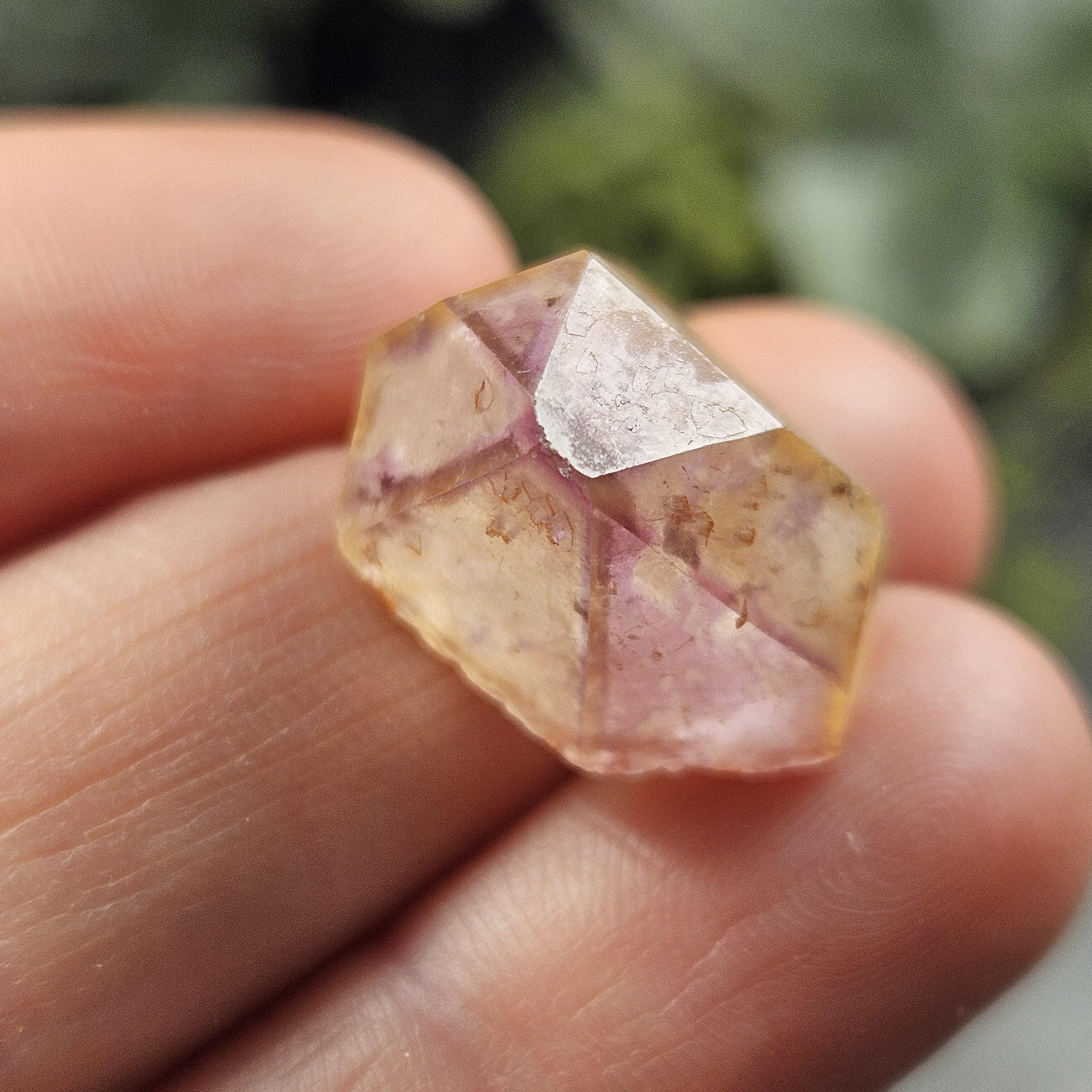 Trapiche Gold Amethyst Quartz - Ametrine Trapiche - Phantom Crystal ...