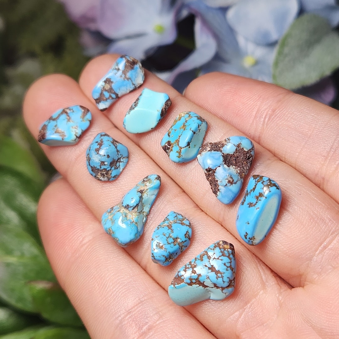 Golden Hills Turquoise - Kazakhstan Turquoise - Natural Turquoise ...