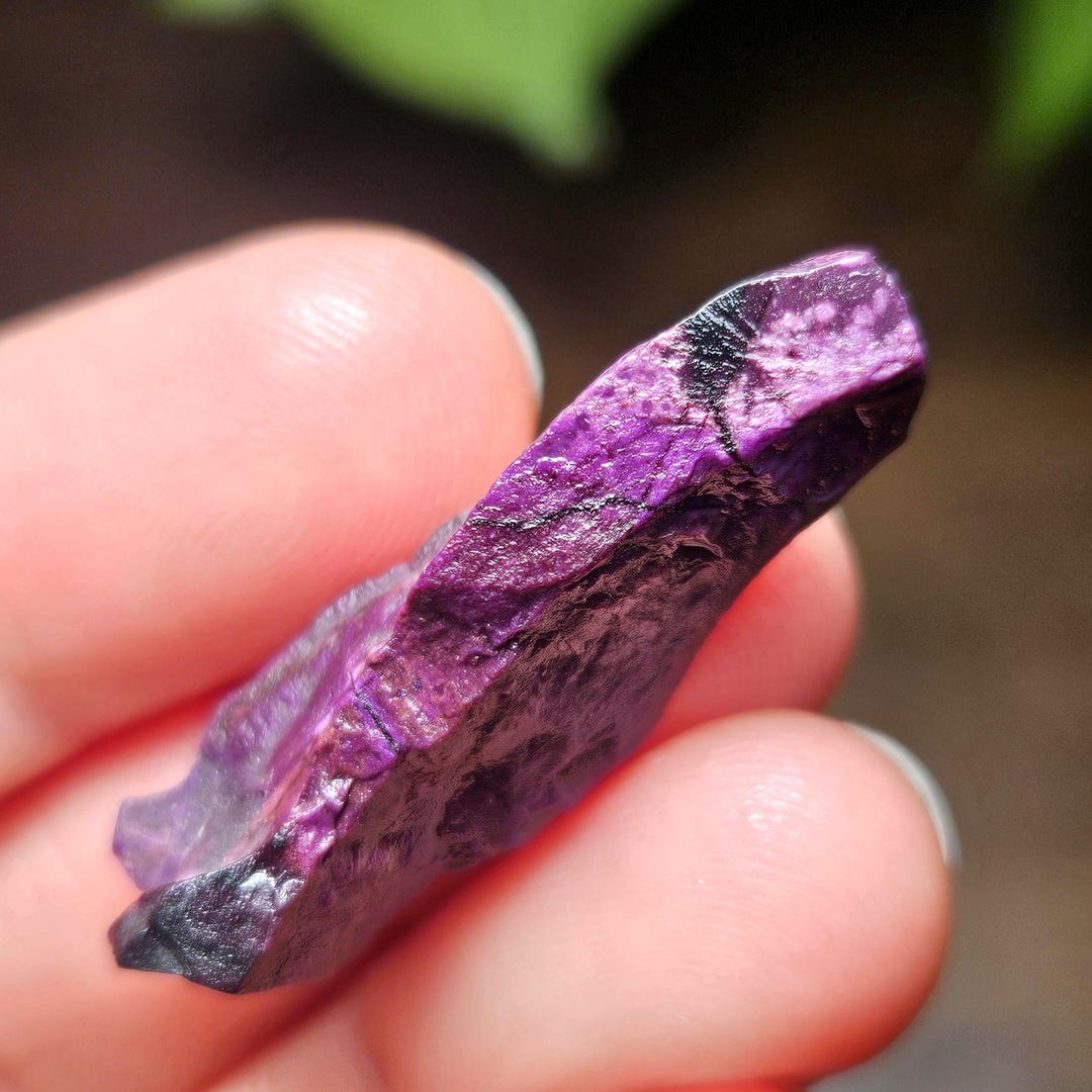 Raw Sugilite Crystal 4 2g South African Sugilite Old Stock Etsy Uk