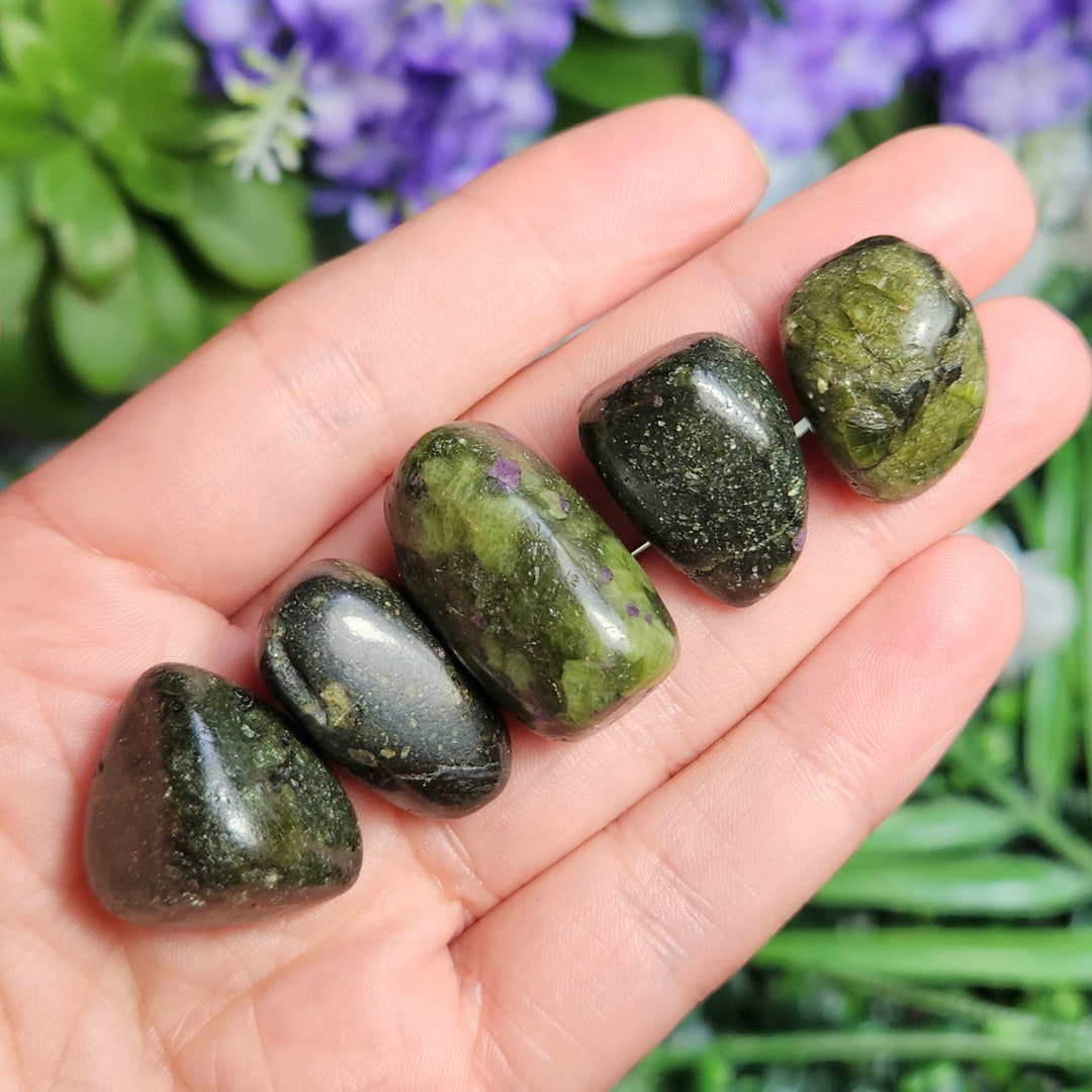 Tumbled Peridotite Specimen: Polished Peridotite Crystal - Etsy