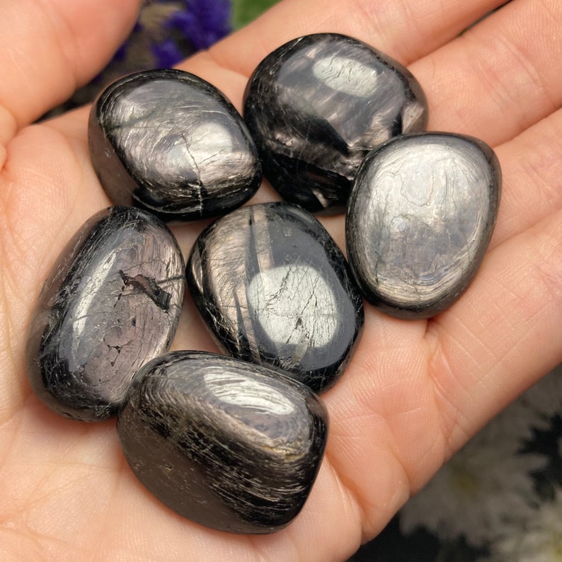 Hypersthene Crystal / Tumbled Hypersthene / Polished - Etsy