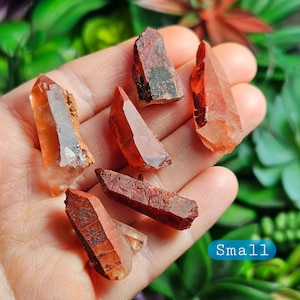 Red Quartz Crystal - Red Dragon Quartz - Hematite Quartz - Red Dragon ...