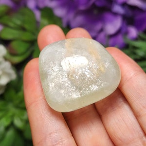 Green Apophyllite RARE Crystal Specimen: Polished, Tumbled Apophyllite ...