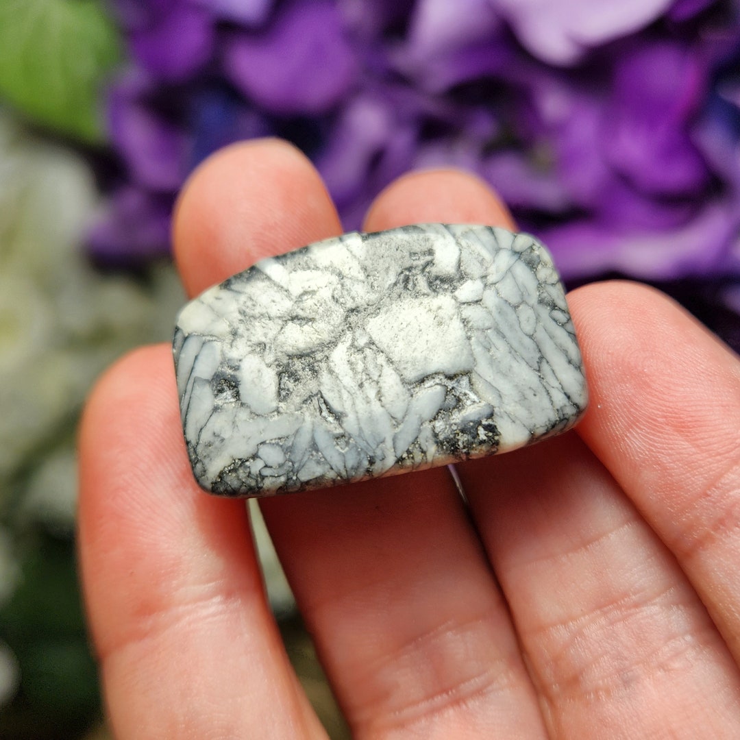 Pinolith Crystal - Tumbled Pinolite - Howlite - Dolomite - Graphite ...