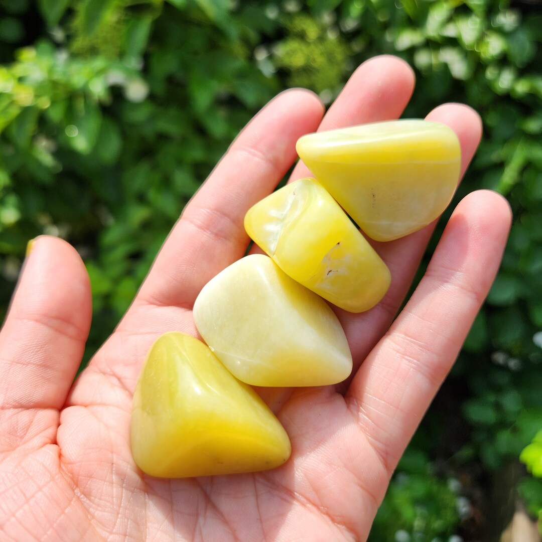 Nephrite Jade - Tumbled Jade - Jade Crystal - Jade Gemstone - Jade ...