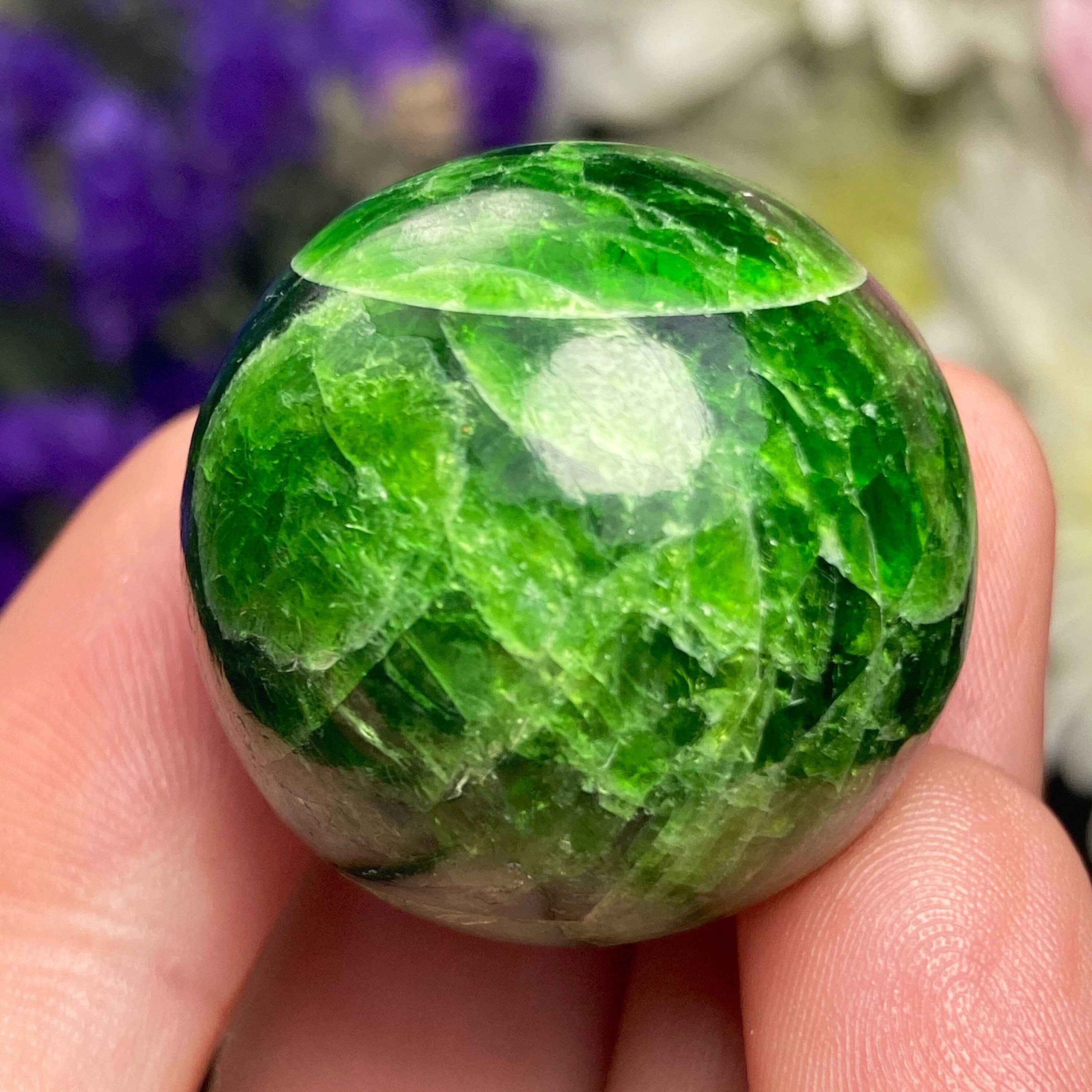 Tumbled Diopside