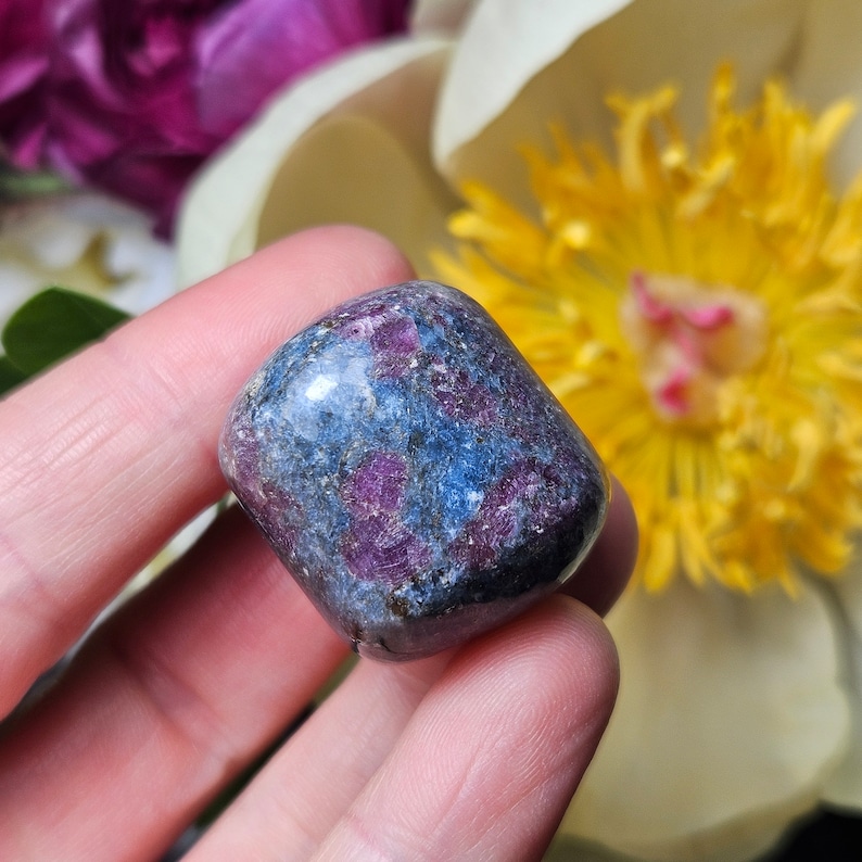 Ruby & Kyanite Tumbled Crystal Specimen - Ruby Crystal - Kyanite ...