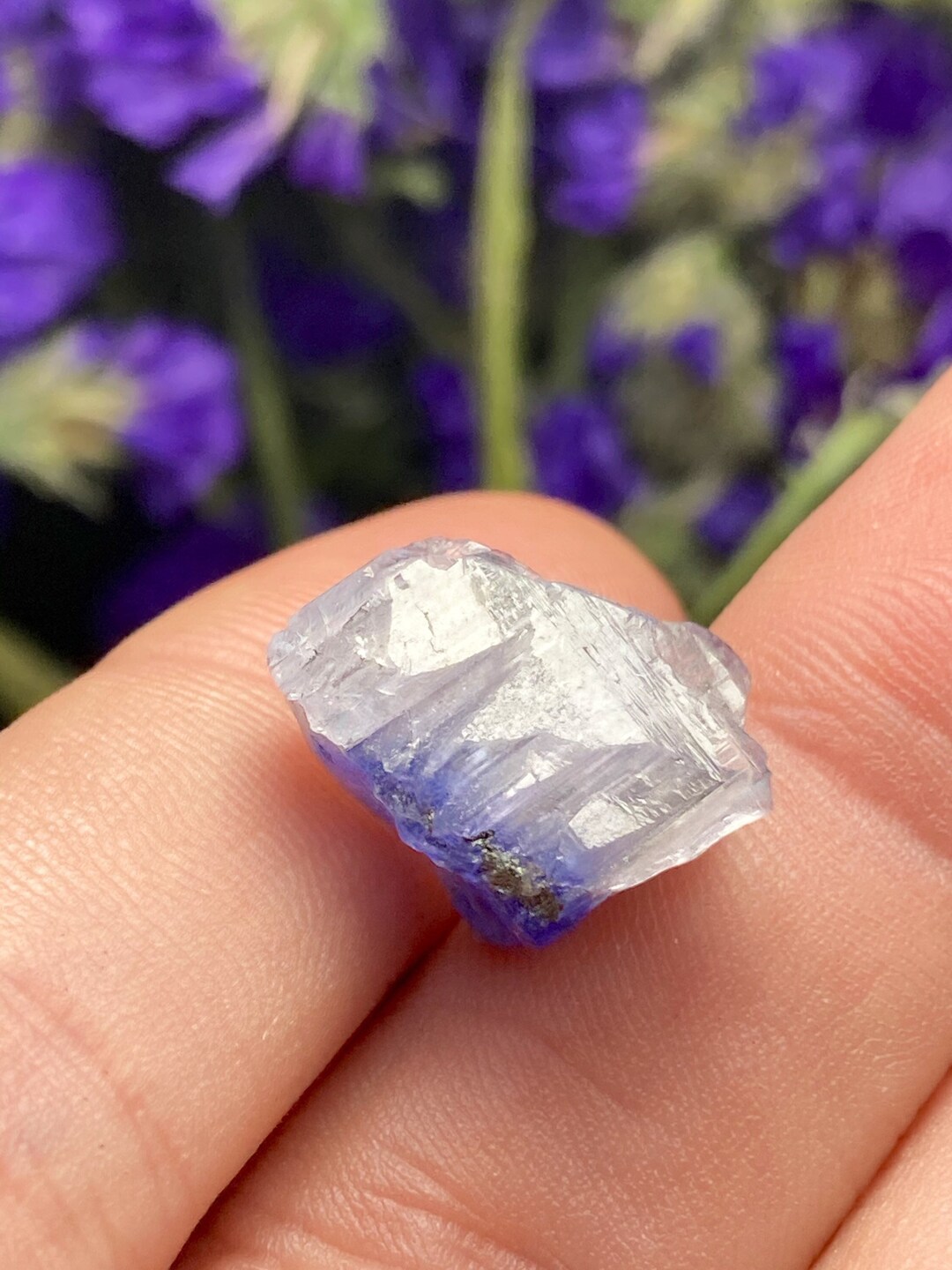 Tanzanite Crystal / 2.2 Gram Tanzanite / Bi-color Tanzanite / Synergy ...