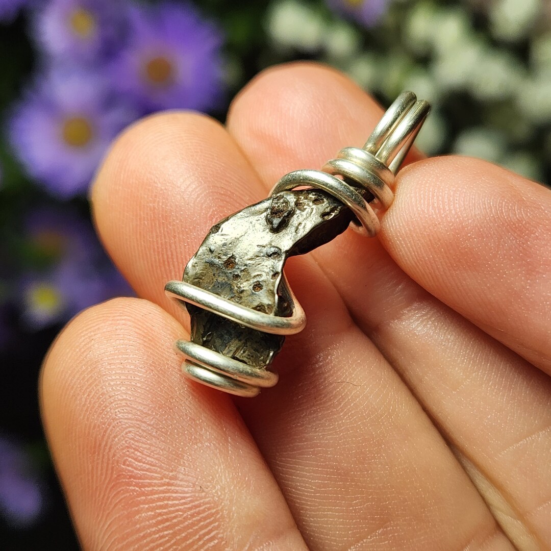 Sikhote Alin Pendant / Russian Meteorite / Meteorite Necklace / Raw ...