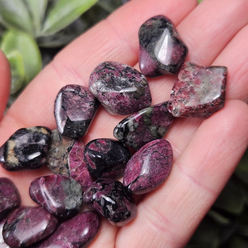 Eudialyte Tumbled Stone - Etsy