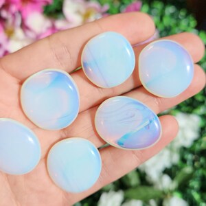 Opalite Crystal - Opalite Stone - Opalite Tumble - Polished Opalite - Opalite Coin - Tumbled ...