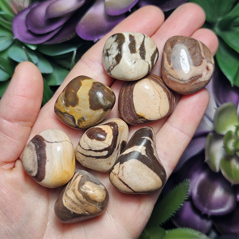 Red Zebra Jasper - Zebra Jasper Tumbled - Zebra Jasper Stone - Polished ...