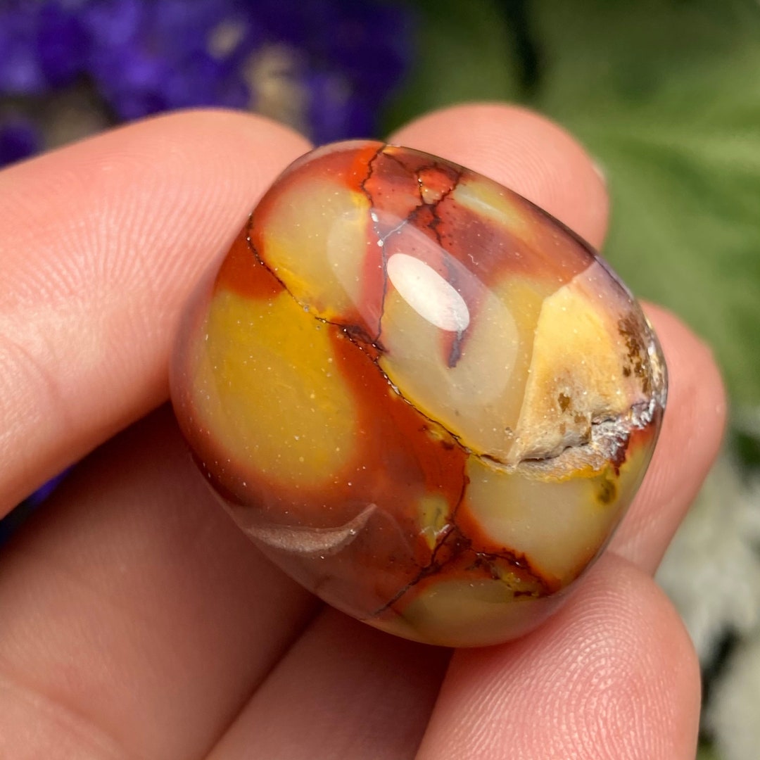 Mookaite Jasper Crystal / Tumbled Mookaite Jasper / Polished - Etsy