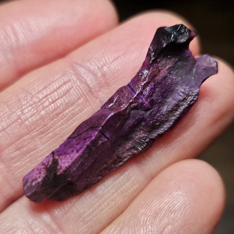Raw Sugilite Crystal 4 2g South African Sugilite Old Stock Etsy Uk