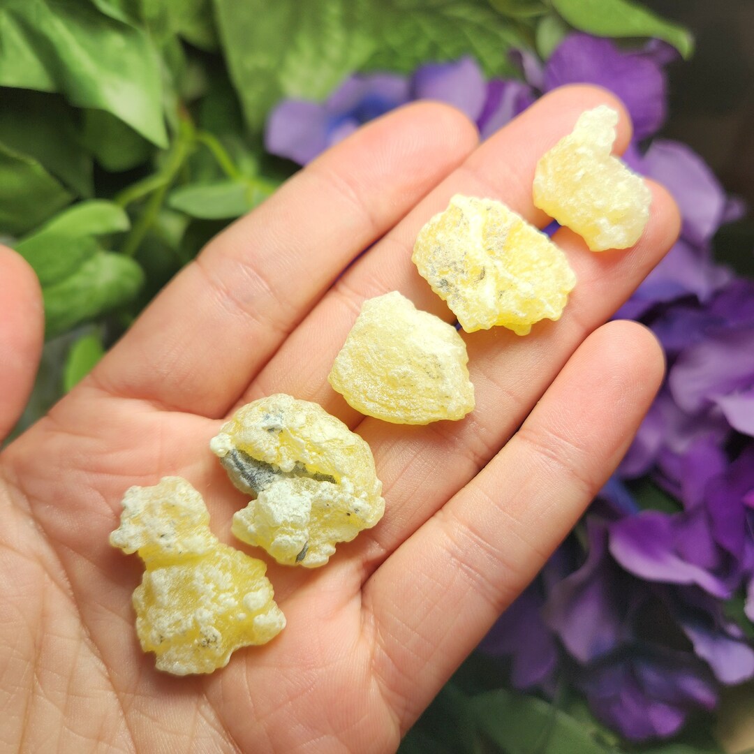 Brucite Crystal - Brucite Yellow - Raw Brucite - Natural Brucite ...