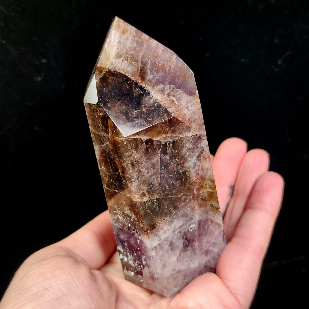 Super Seven Quartz Tower - Super Seven - Melody Stone - Cacoxenite ...