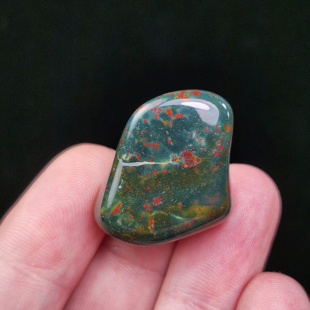 Namibian Bloodstone - Bloodstone Crystal - Heliotrope Bloodstone ...