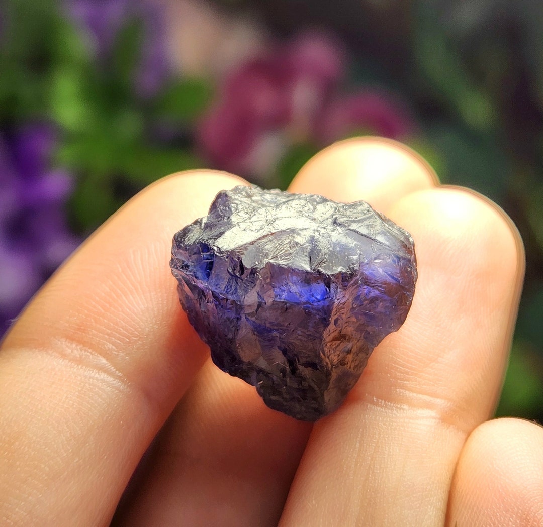 HUGE Iolite Crystal - Iolite Gemstone - Raw Iolite - Iolite Stone - Natural Iolite - Iolite ...