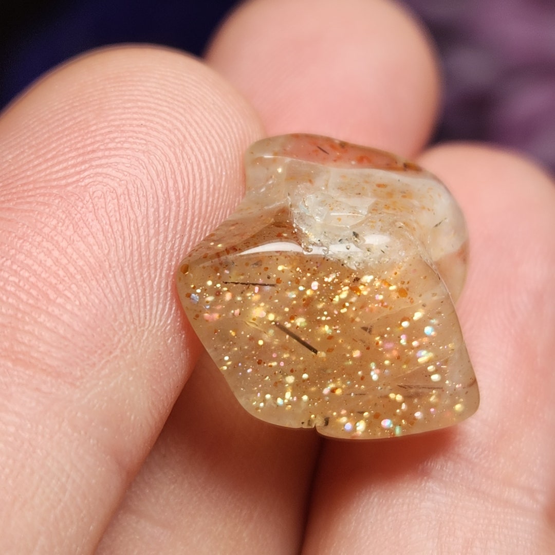 Rainbow Lattice Sunstone Rainbow Lattice Polished Sunstone Rainbow ...