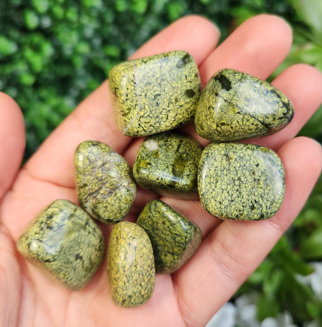 Asterite Serpentine - Serpentine Stone - Serpentine Tumbled ...