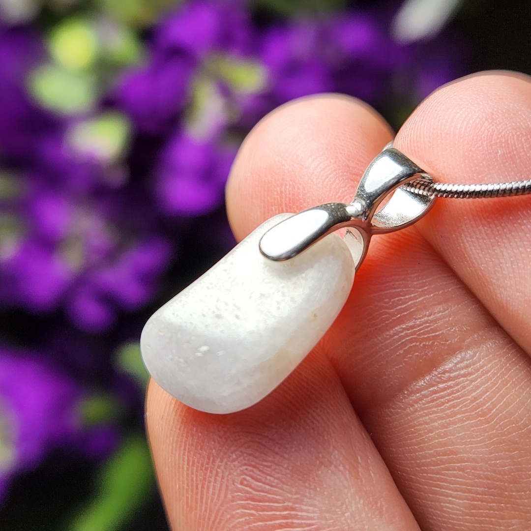 Natrolite Pendant Natrolite Crystal Natrolite Necklace Natural ...