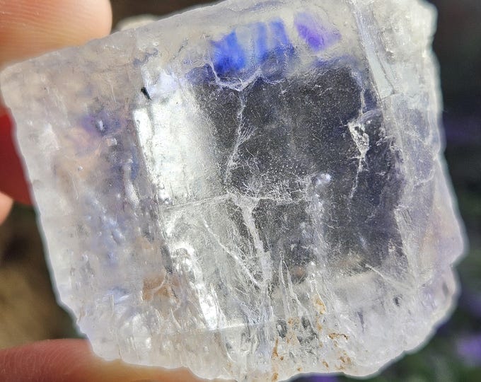 Blue Halite Crystal - Turkish Halite Crystal - Blue Halite - Salt ...