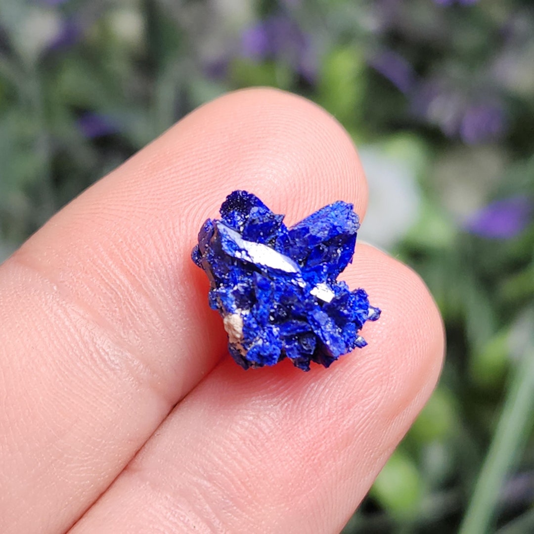 Azurite Crystal Raw Azurite Blue Azurite Azurite Specimen Azurite Stone ...