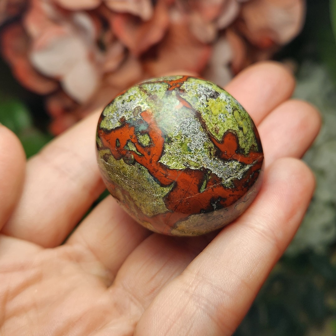 Dragon Bloodstone / Dragons Bloodstone / Bloodstone Palmstone ...