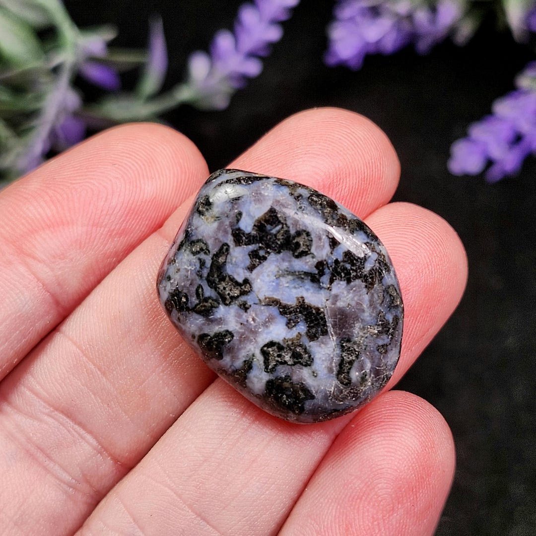 Mystic Merlinite Crystal - Indigo Gabbro Stone - Mystical Merlinite ...