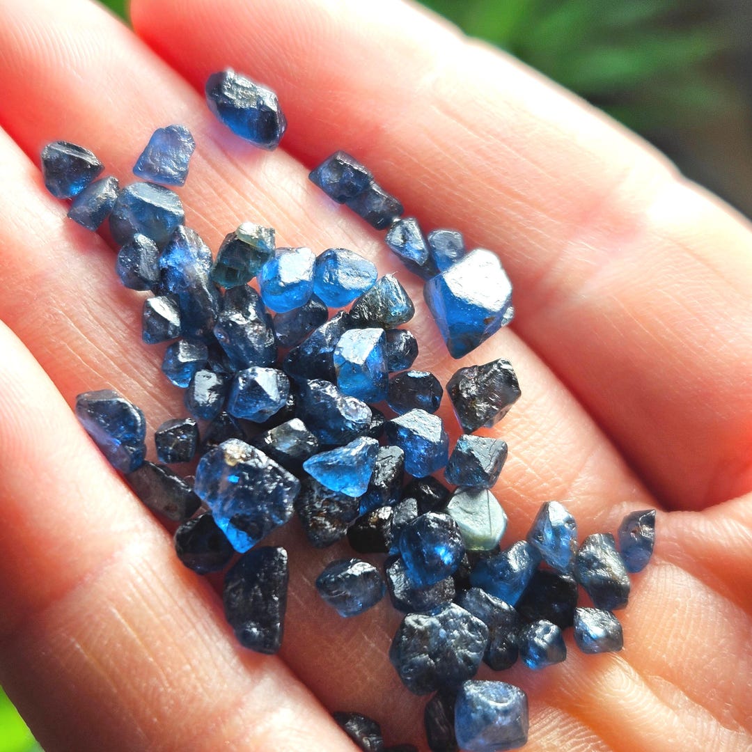 Blue Spinel Specimen - RARE Crystal - Gahnite - Nigerian Blue Spinel ...