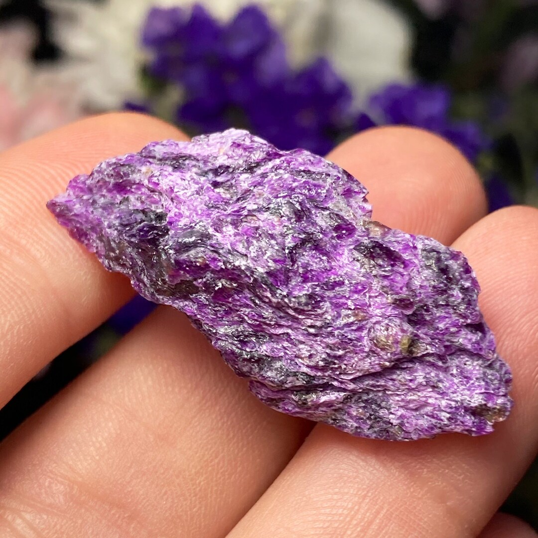 RARE Iowaite Crystal / Purple Iowaite / Chromian Iowaite / - Etsy