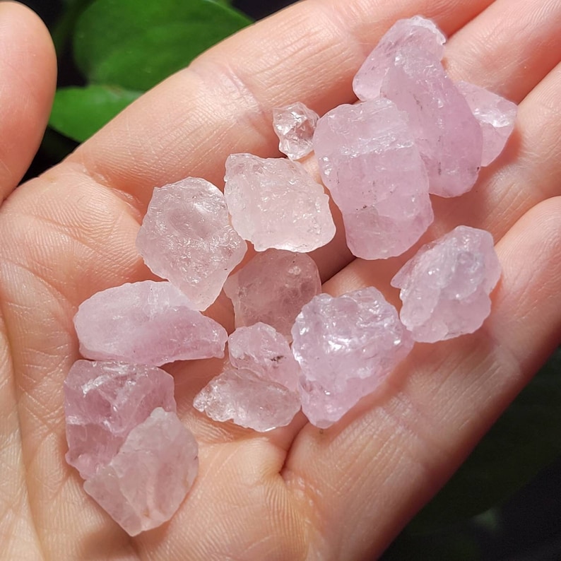Pink Morganite Crystal, Raw Morganite Specimen - Etsy