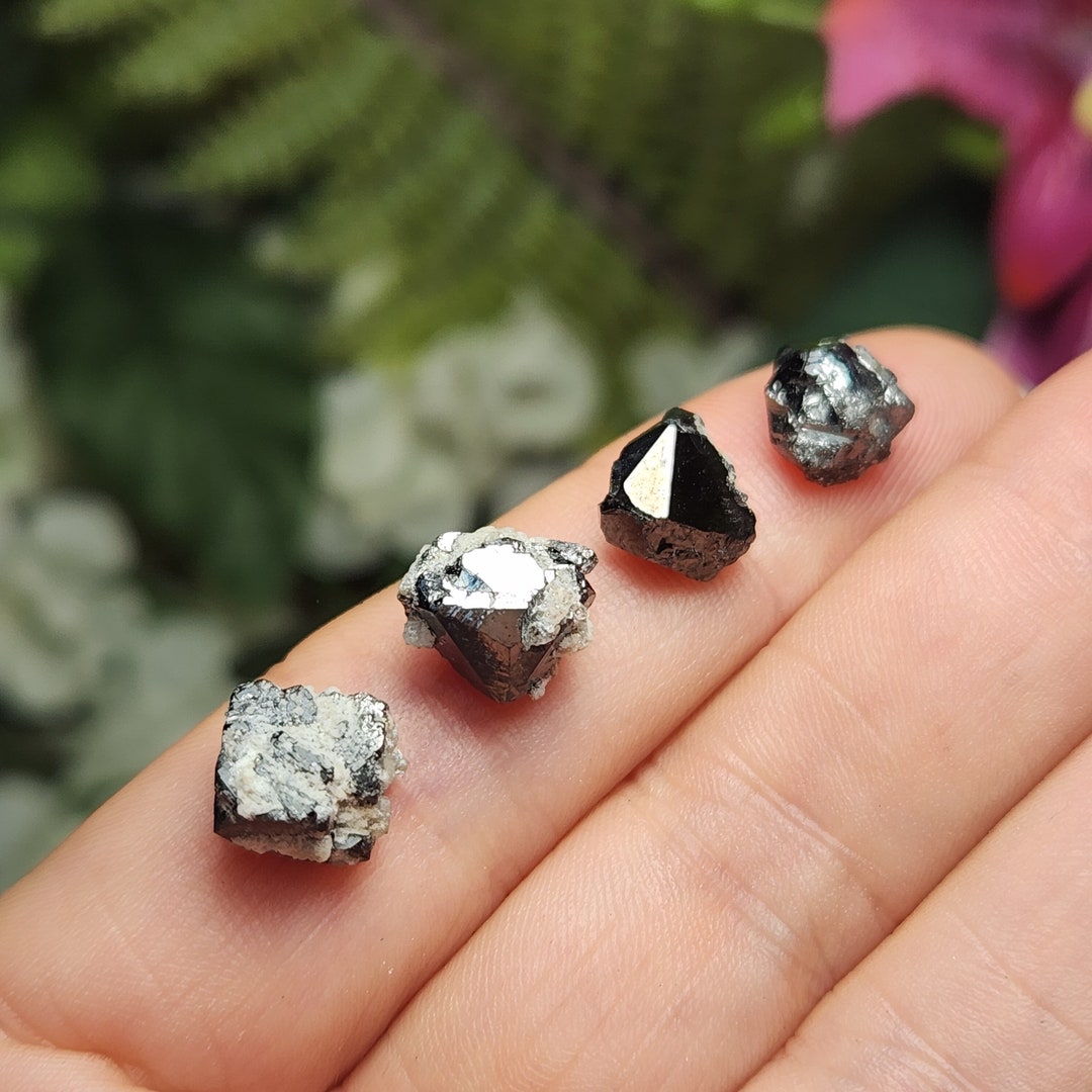 Black Bixbite Crystal Specimen: Natural Utah Gemstone - Etsy