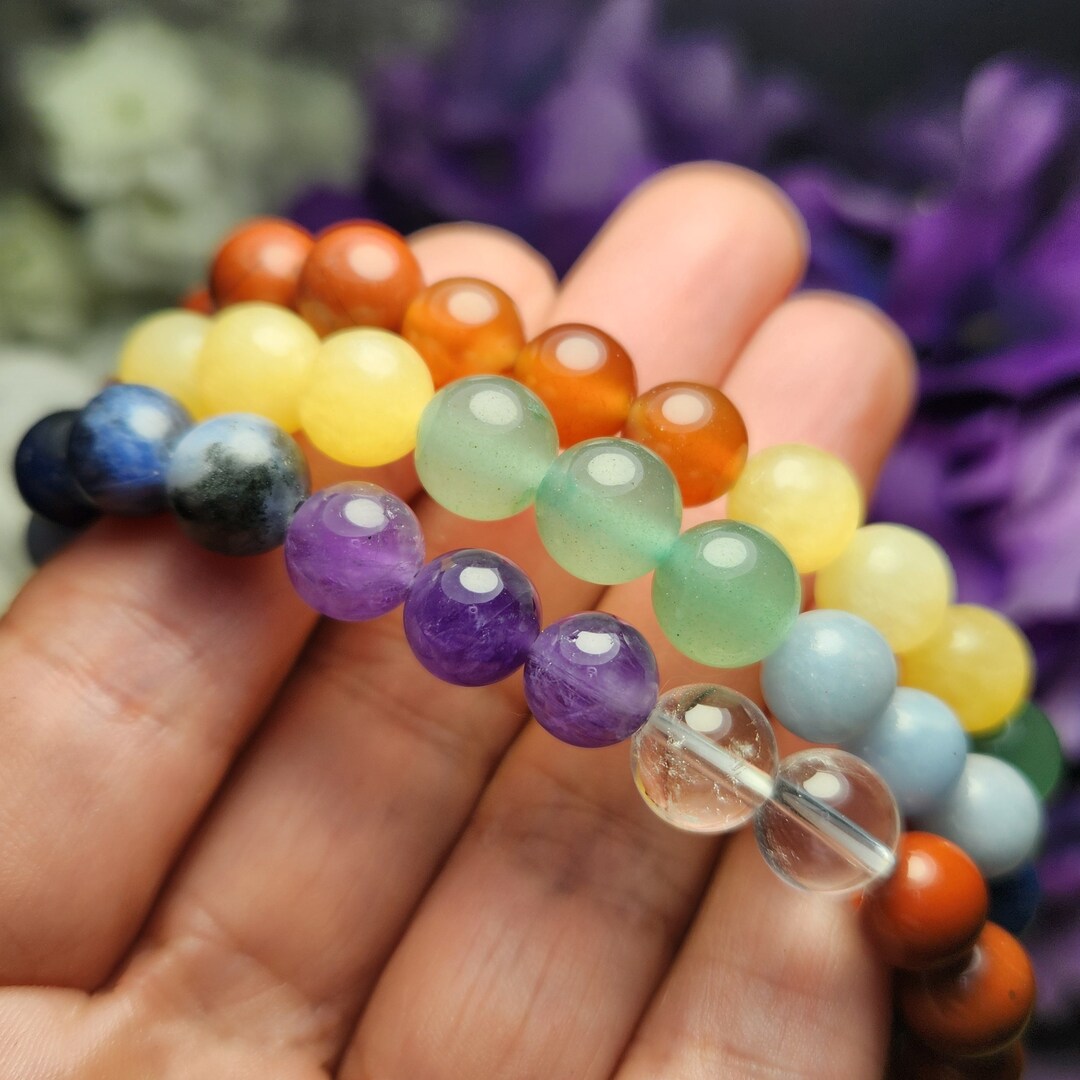 Chakra Bracelet - Chakra Jewelry - Chakra Stones - Chakra Beads ...