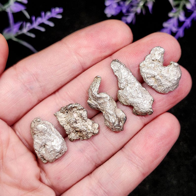 Native Silver Nugget, Michigan USA - Silver Nugget - Silver Ore ...