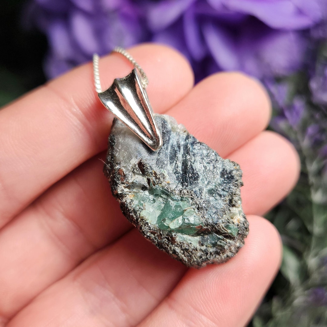 Alexandrite Pendant RARE Crystal Alexandrite Necklace Authentic ...