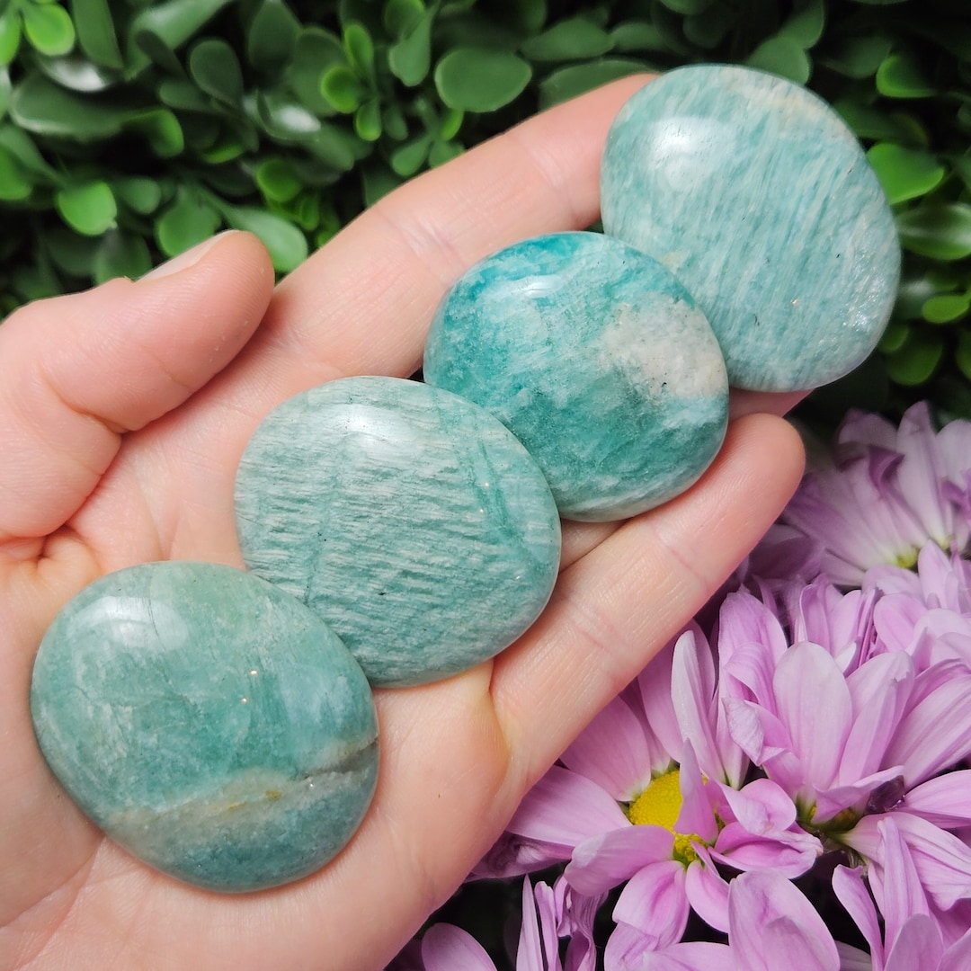 Amazonite Crystal Polished Amazonite Tumbled Amazonite Natural ...