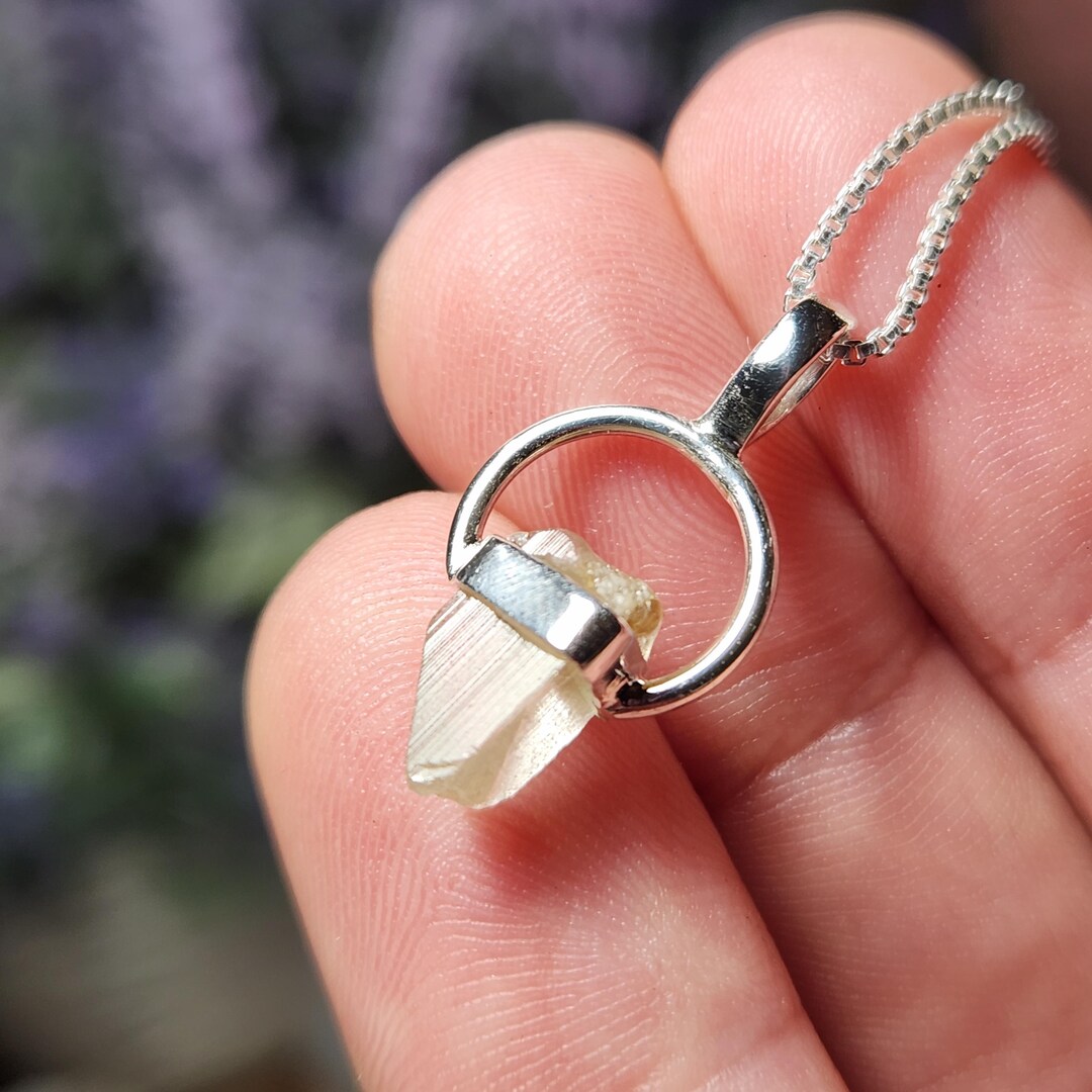 Euclase Pendant - RARE Crystal - Euclase Crystal - Euclase Necklace ...