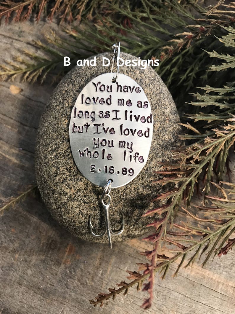 Personalized Fishing Lure for That Special Someone in Your | Etsy