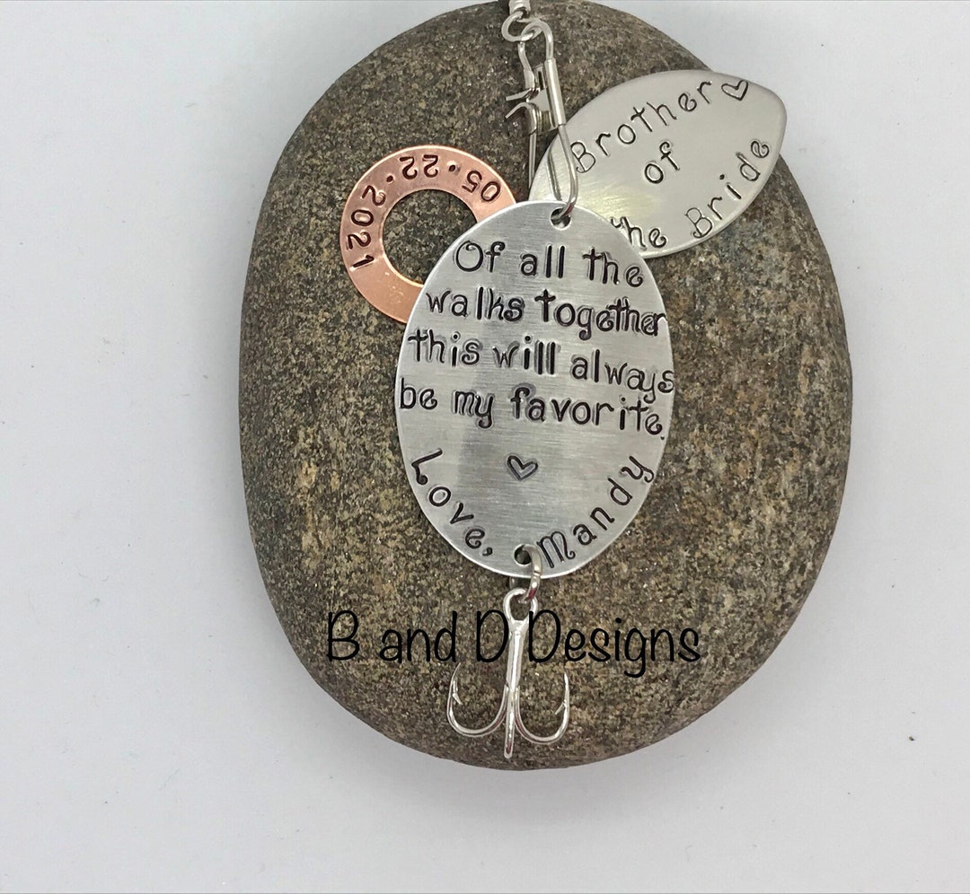 Father of the Bride - Father's Day Fishing Lure - Brother of the Bride ...