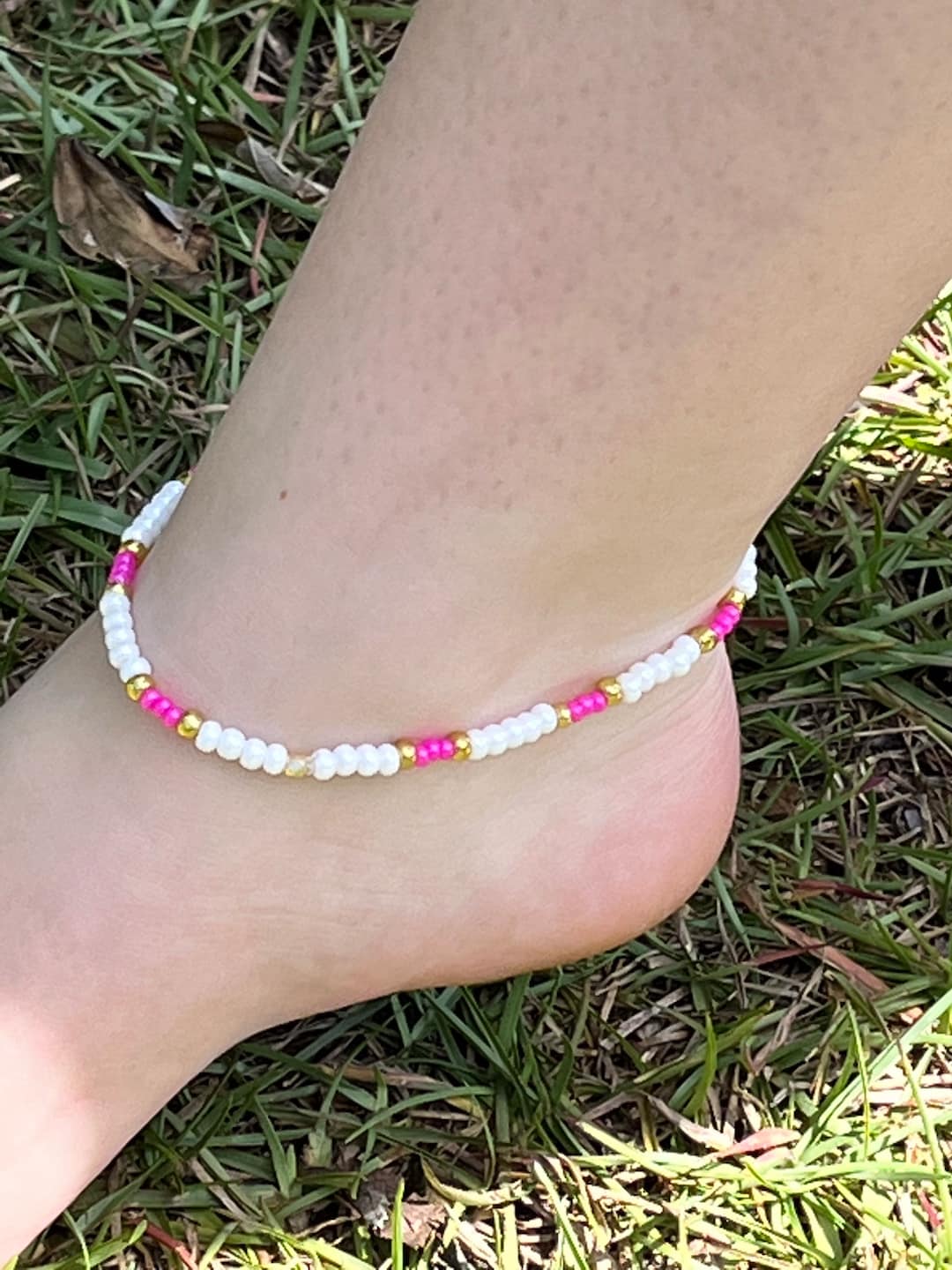 Stretchy Anklet for Your Summer Fun - Bold Anklet- Summer Colors -neon ...
