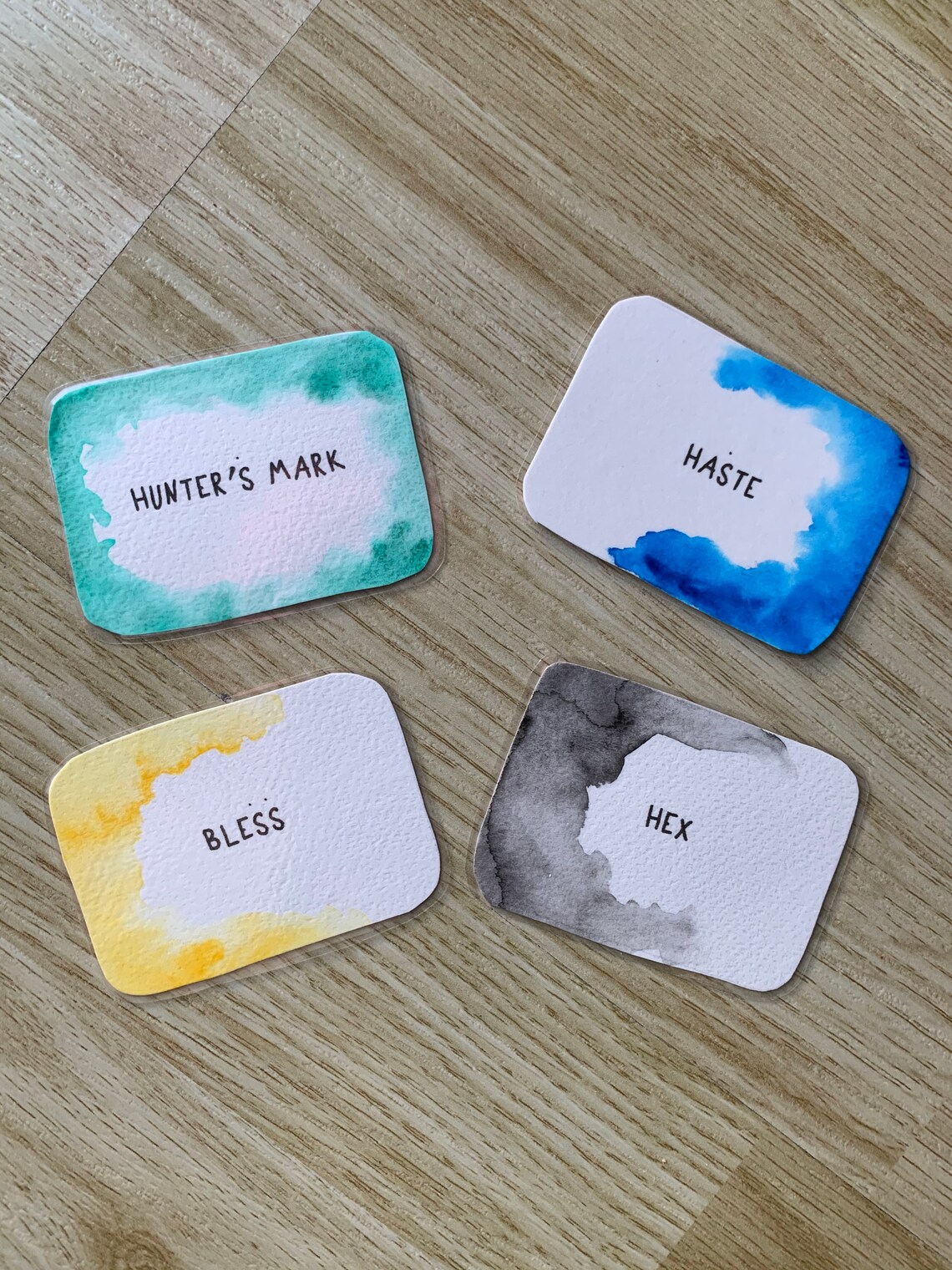 D&D Buff Cards | Etsy