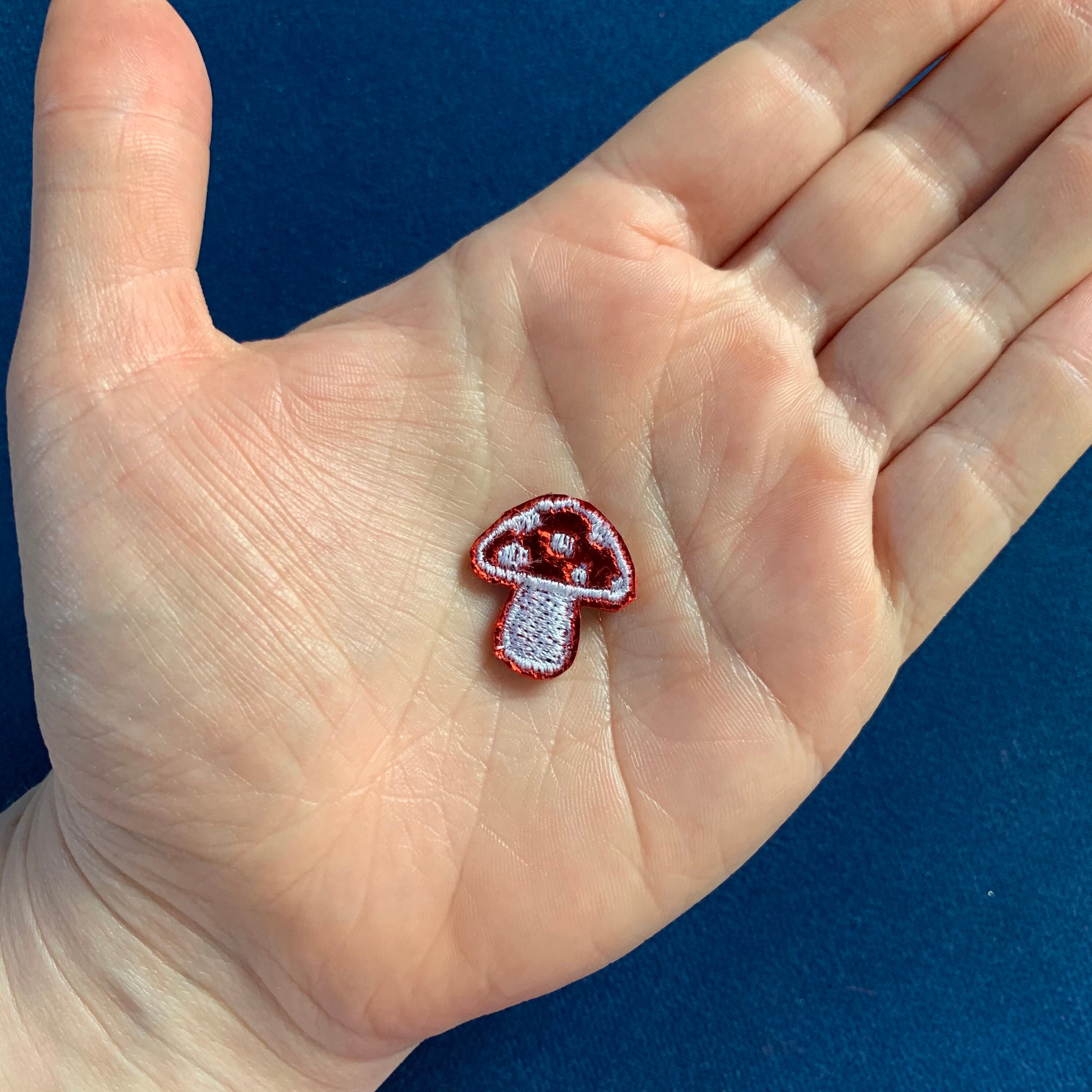 Frog and Mushrooms Patch Set Available as a Set or Singles - Etsy UK