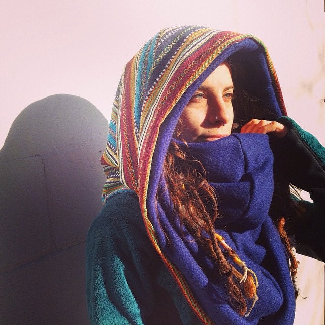 Original Cowl Shrug Face Mask Scarf Mask Cowl Hood Shrug - Etsy