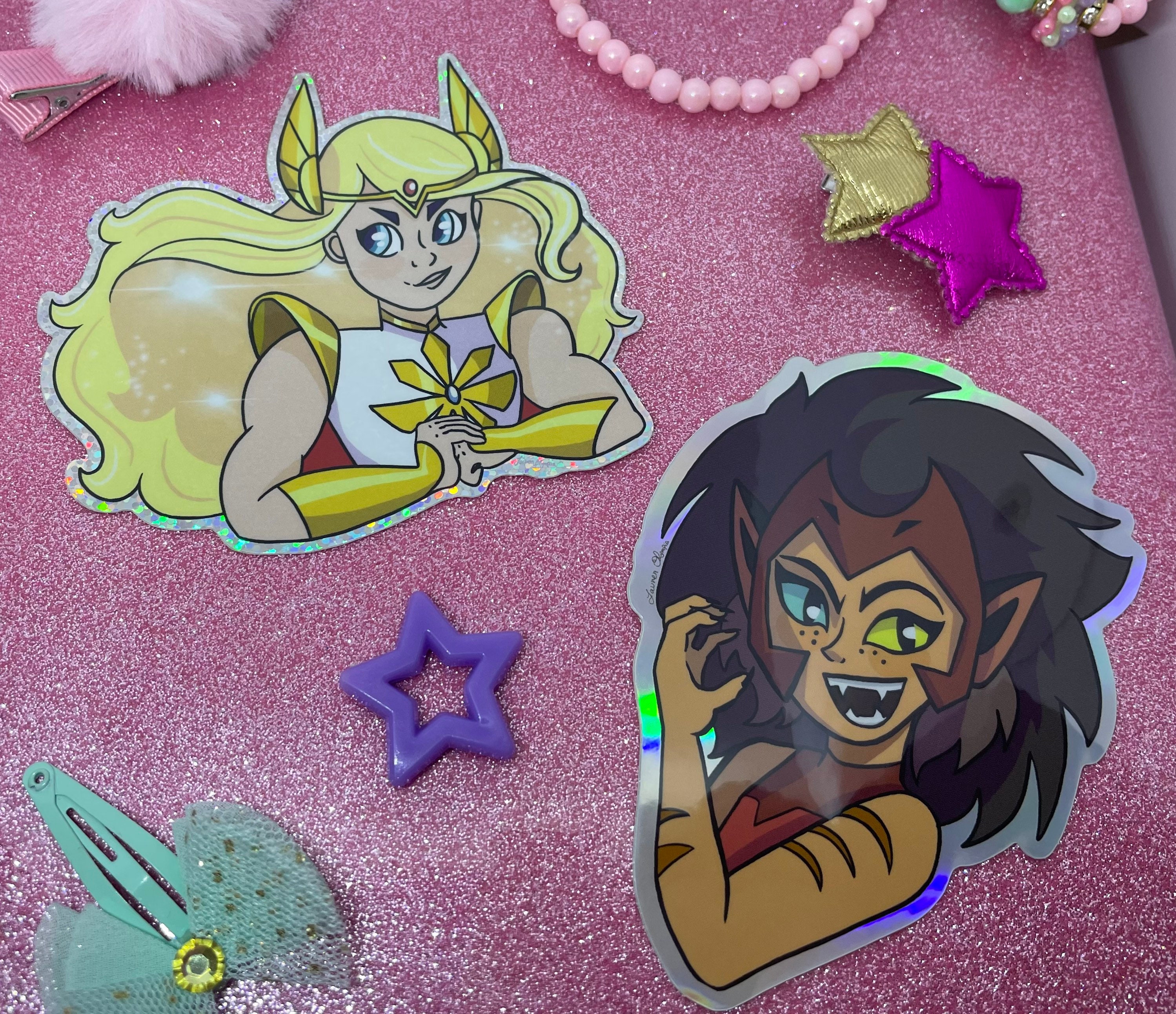 She-ra Glitter Vinyl Stickers Full Sets or Individual - Etsy