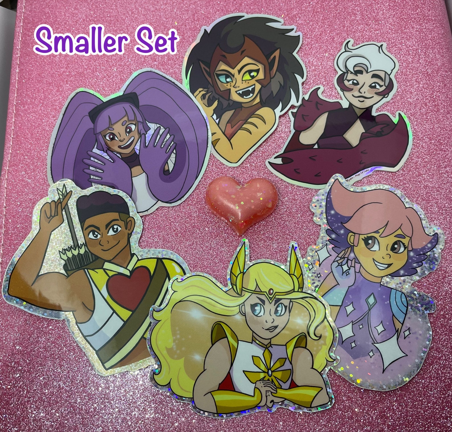 She-ra Glitter Vinyl Stickers Full Sets or Individual - Etsy