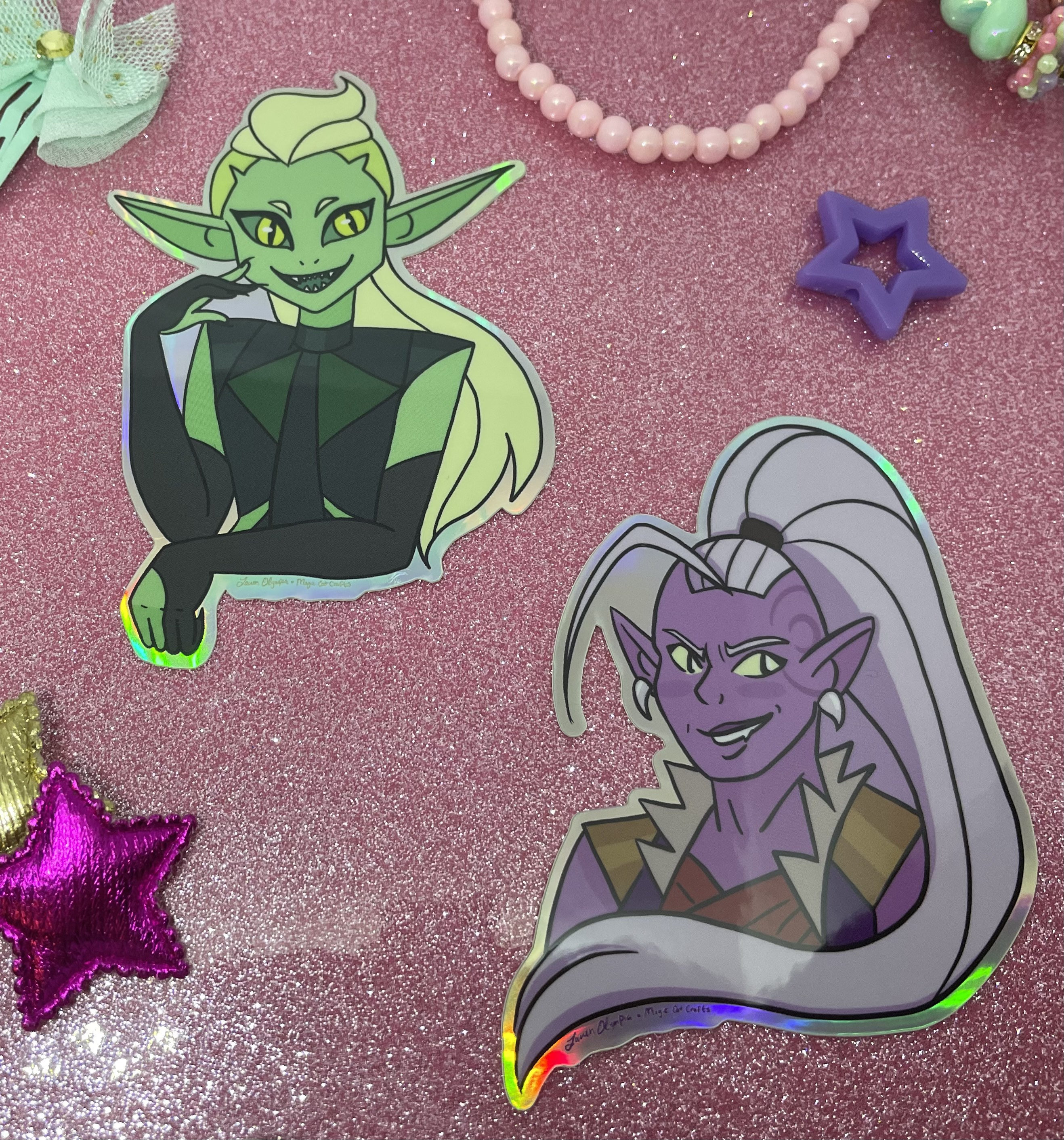 She-ra Glitter Vinyl Stickers Full Sets or Individual - Etsy