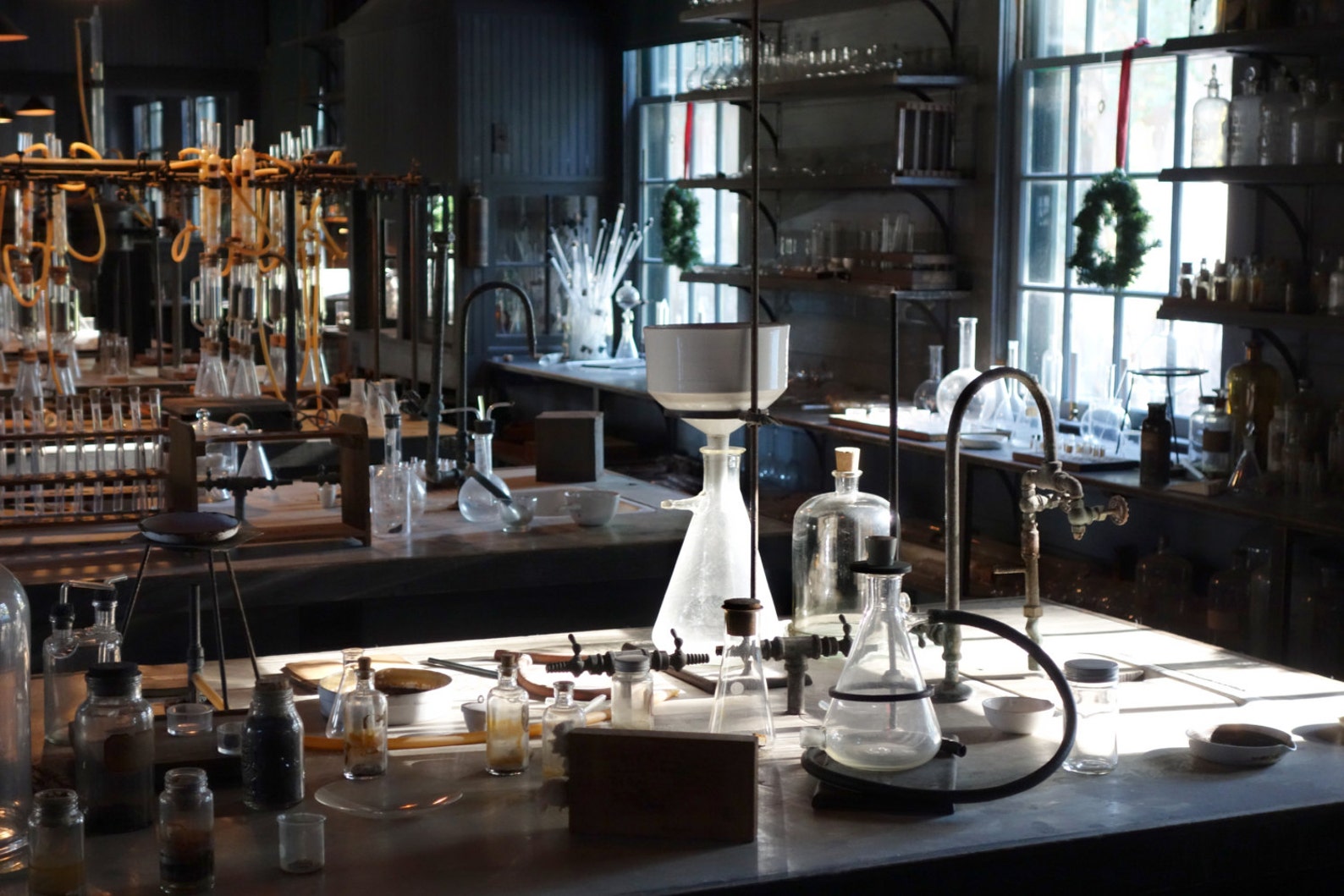 PHOTO of Inventor Thomas Edison's Laboratory, Gift for Scientist, Geek ...