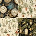 ANTIQUE STORE Vintage Antique Digital Papers Seamless Digital Pattern ...