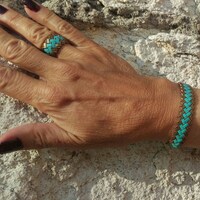 Beadwork Ring - Etsy